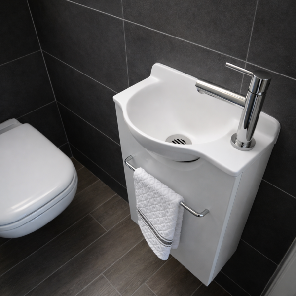Petit lave-mains WC pour petits espaces : Mikro